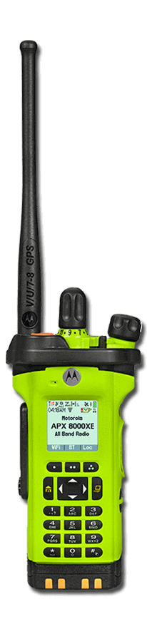 Motorola Solutions APX 8000XE Public Safety Portable Radio ESS